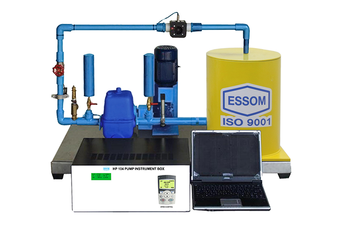 HP 141 RECIPROCATING PUMP DEMONSTRATION UNIT, Computer Interface – ESSOM