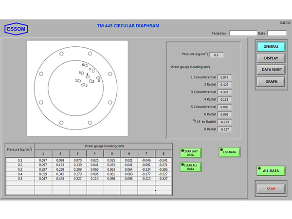 TM 445 CIRCULAR DIAPHRAGM – ESSOM