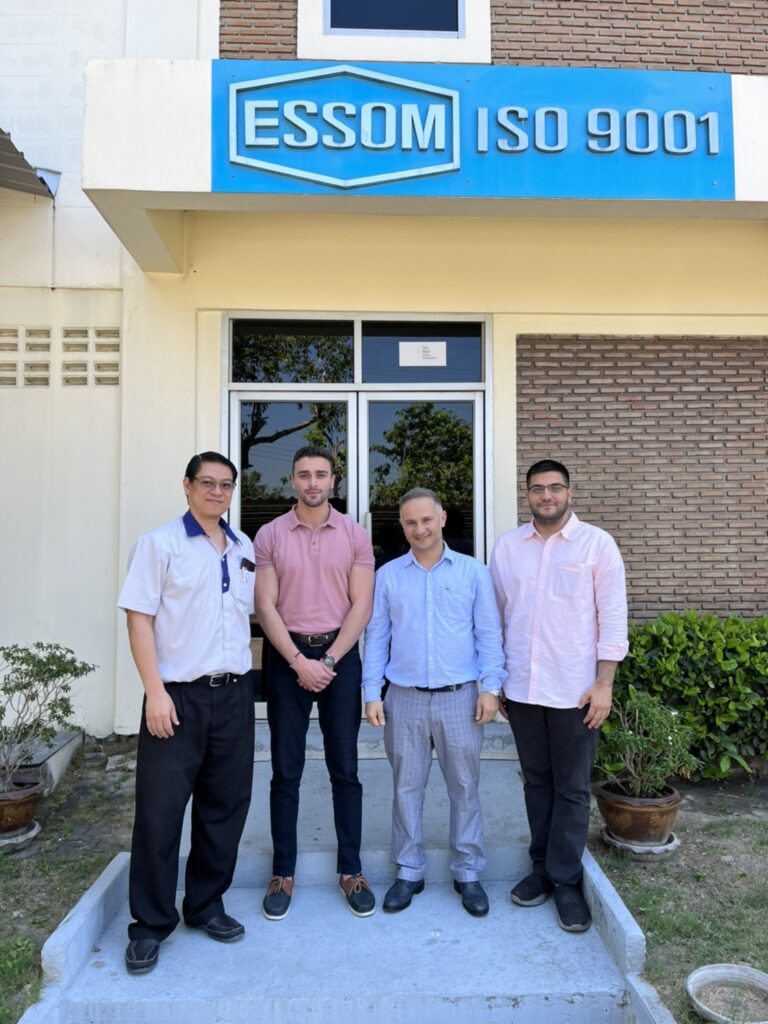 Distributor team members training at ESSOM Co., ltd Factory – ESSOM
