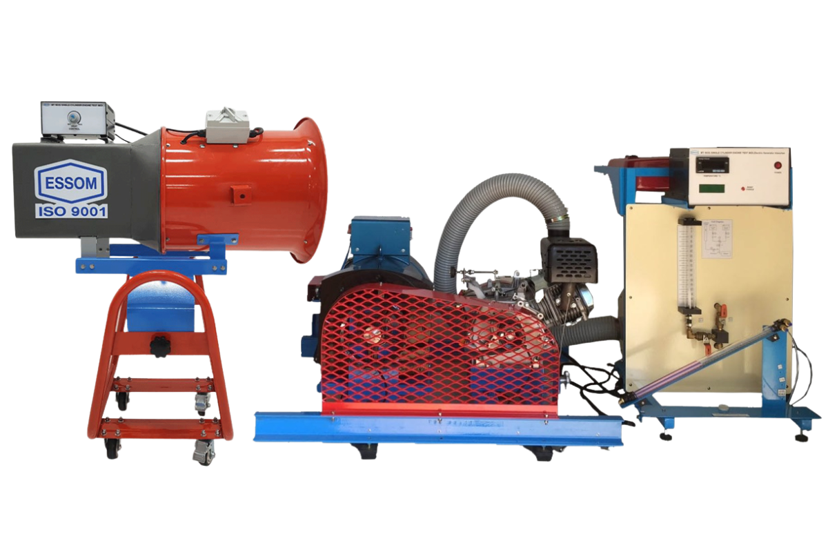 MT 503G SINGLE CYLINDER ENGINE TEST BED, Electric Generator Absorber ...